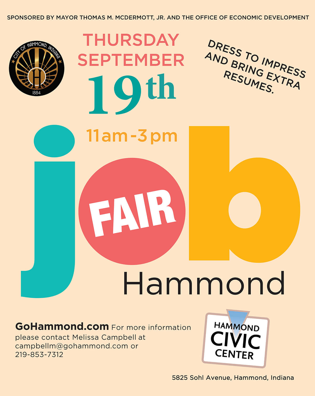 20th Annual Hammond Job Fair | City of Hammond, Indiana