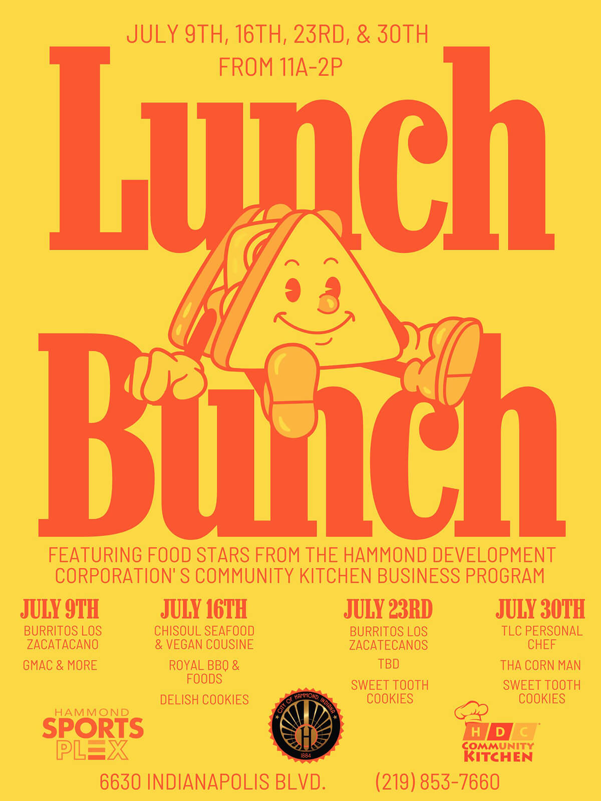 Lunch Bunch | City of Hammond, Indiana